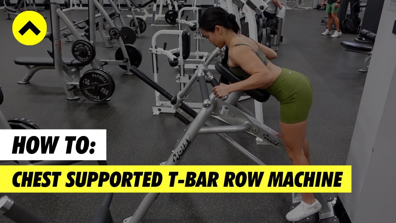 Chest Supported T-Bar Row Machine Tutorial | Team Evolve Coaching - YouTube