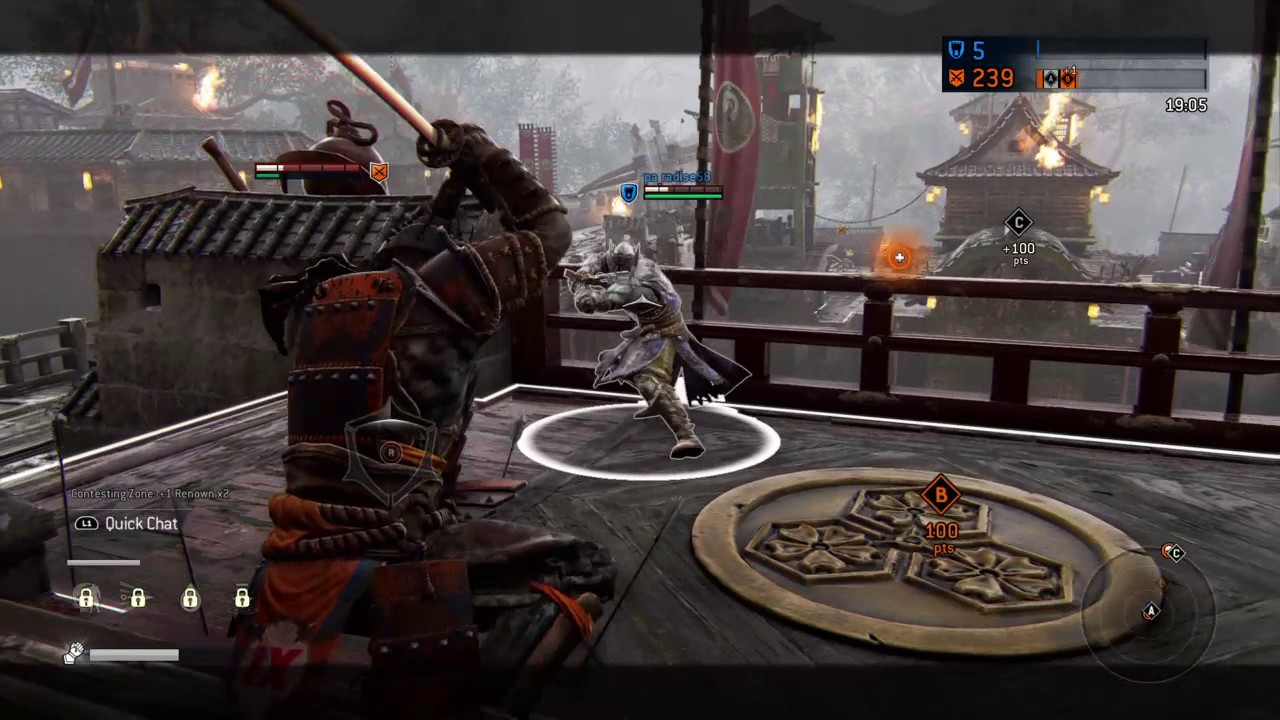 For Honor Orochi Rep 3 vs Warden Rep 30 - YouTube