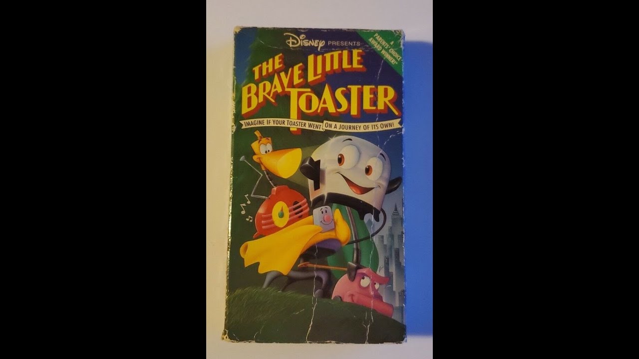 The Brave Little Toaster 1991 VHS (Vertical Sticker Label Copy) (Hi-Fi ...