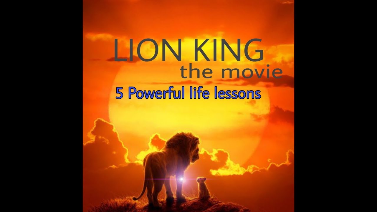 lion king powerful life lessons - YouTube