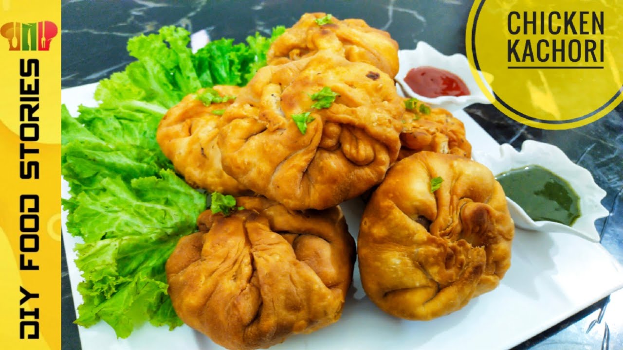 Chicken Kachori Recipe || Qeema Kachori||Halwai Style Crispy Qeema ...