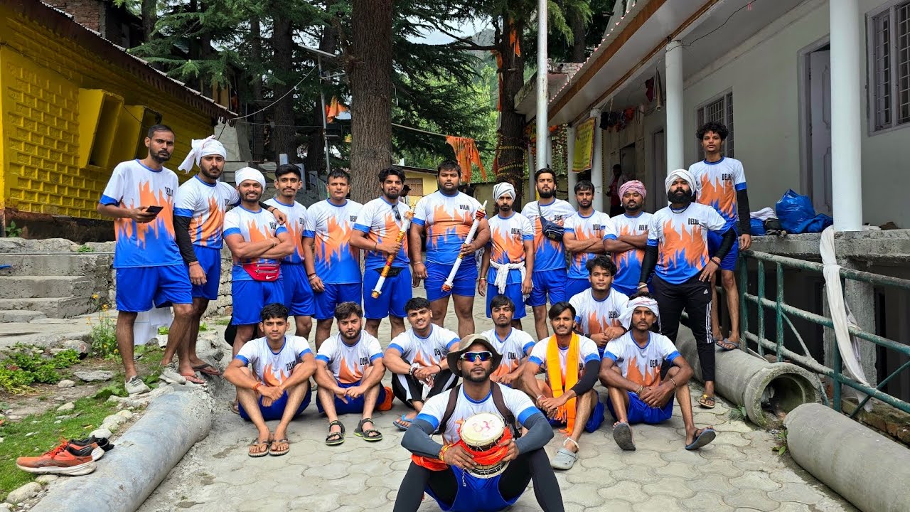 daak kawad 2024 gangotri to delhi basant gaon - YouTube