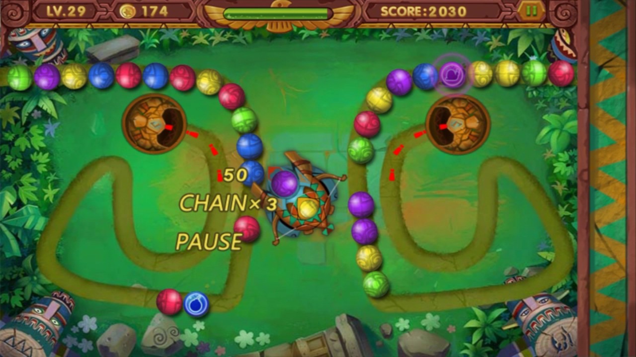 Marble Legend 2 # Level 29# 祖瑪爆破傳奇2 android/iOS GAME - YouTube