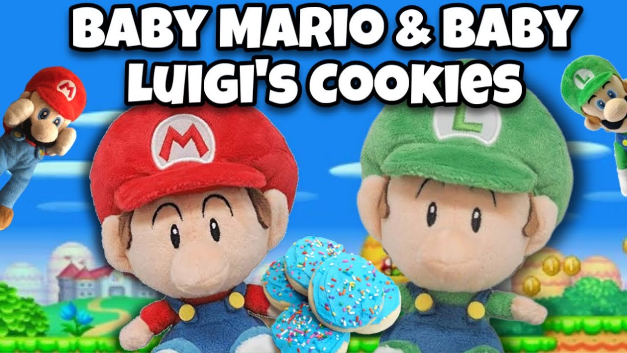Mario Plush - Baby Mario & Baby Luigi’s Cookies - YouTube