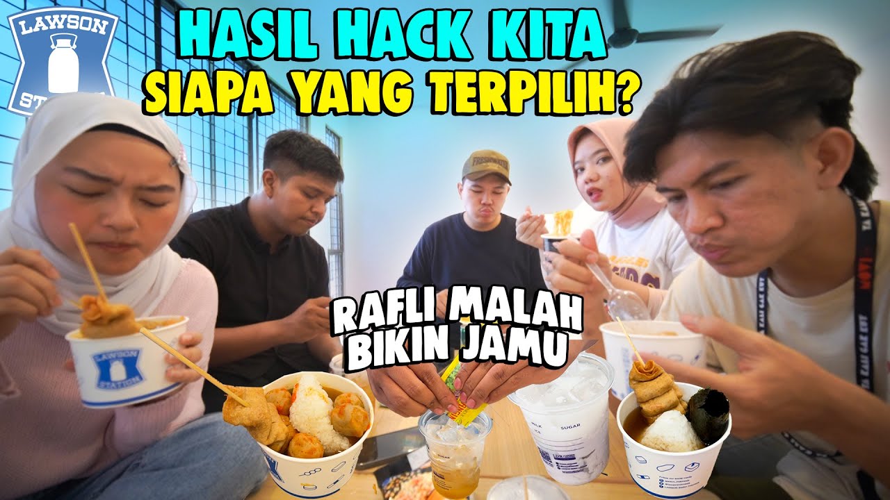 INI HASIL MENU HACK KITA DI LAWSON !! MENU HACK SIAPA YANG TERBAIK ...