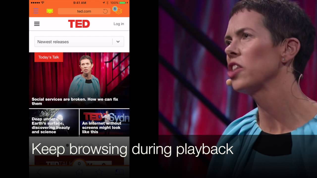 iWebTV app demo (works with Apple TV + iPhone, iPad) - YouTube