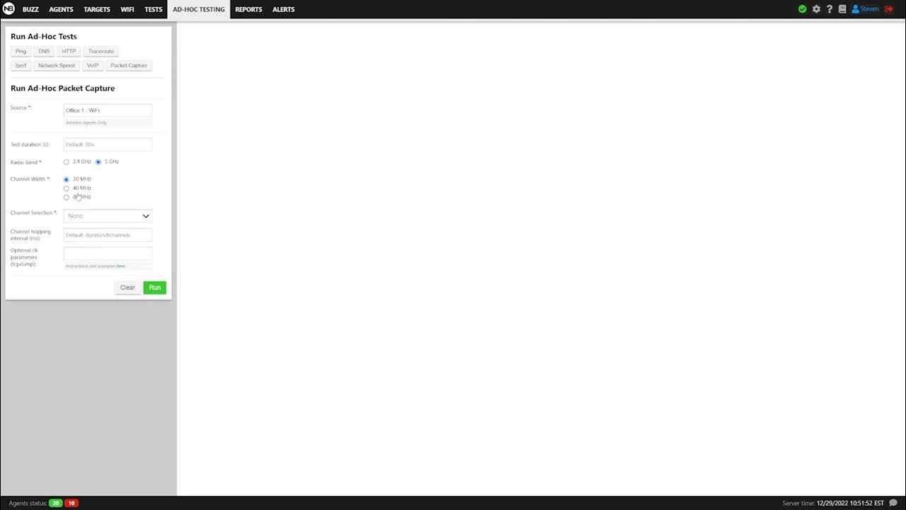 Wi Fi packet capture in NetBeez - YouTube