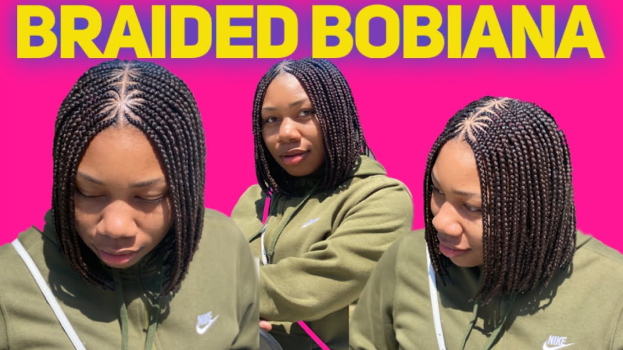 Braided Feed In Bob - YouTube