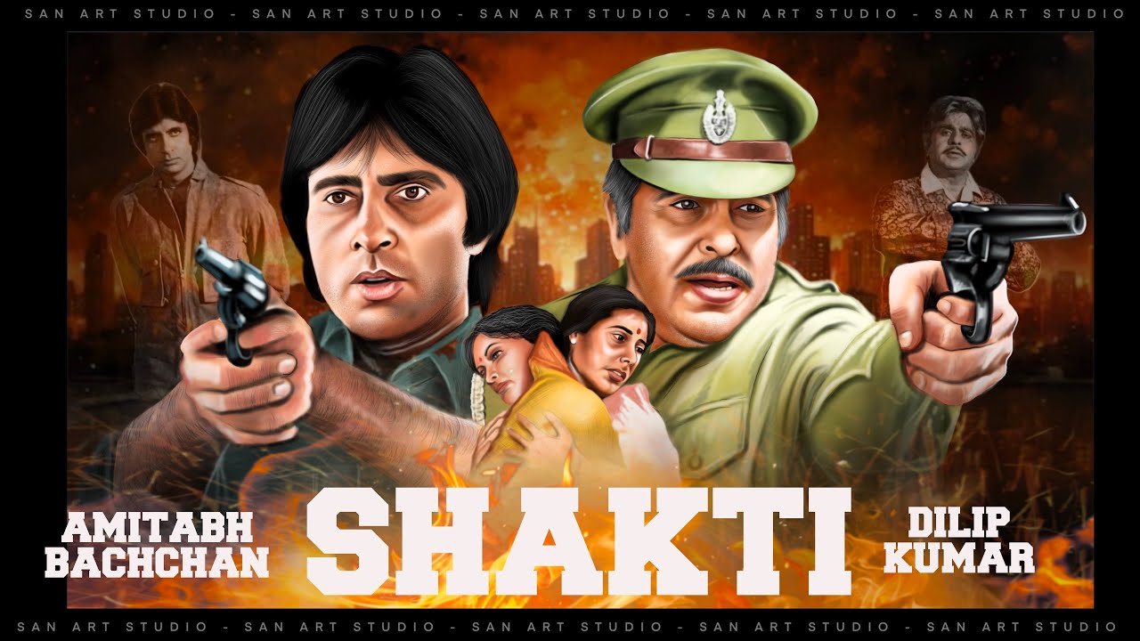 SHAKTI 1982 HD | Amitabh Bachchan | Dilip Kumar | Smita Patel | Rakhee Gulzar | Fanmade - YouTube