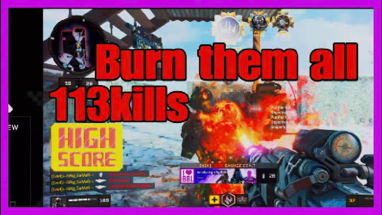 Cod4 Multiplayer 113kills Burn Them Allš„š„š„fire Breakā„ļø Youtube