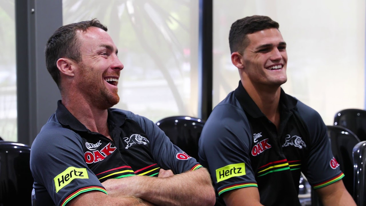 Penrith Panthers visit iFLY Downunder - YouTube