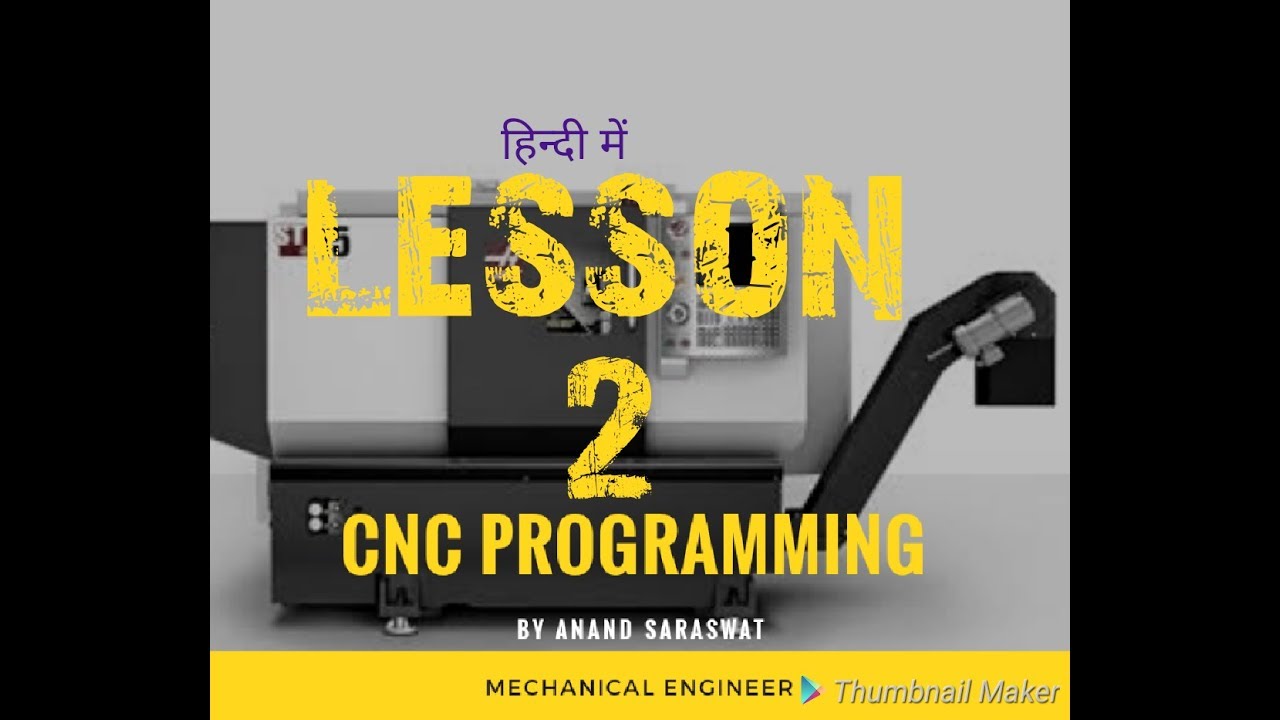 L2 Hindi Learn How To Do Cnc And Vmc Programming Youtube