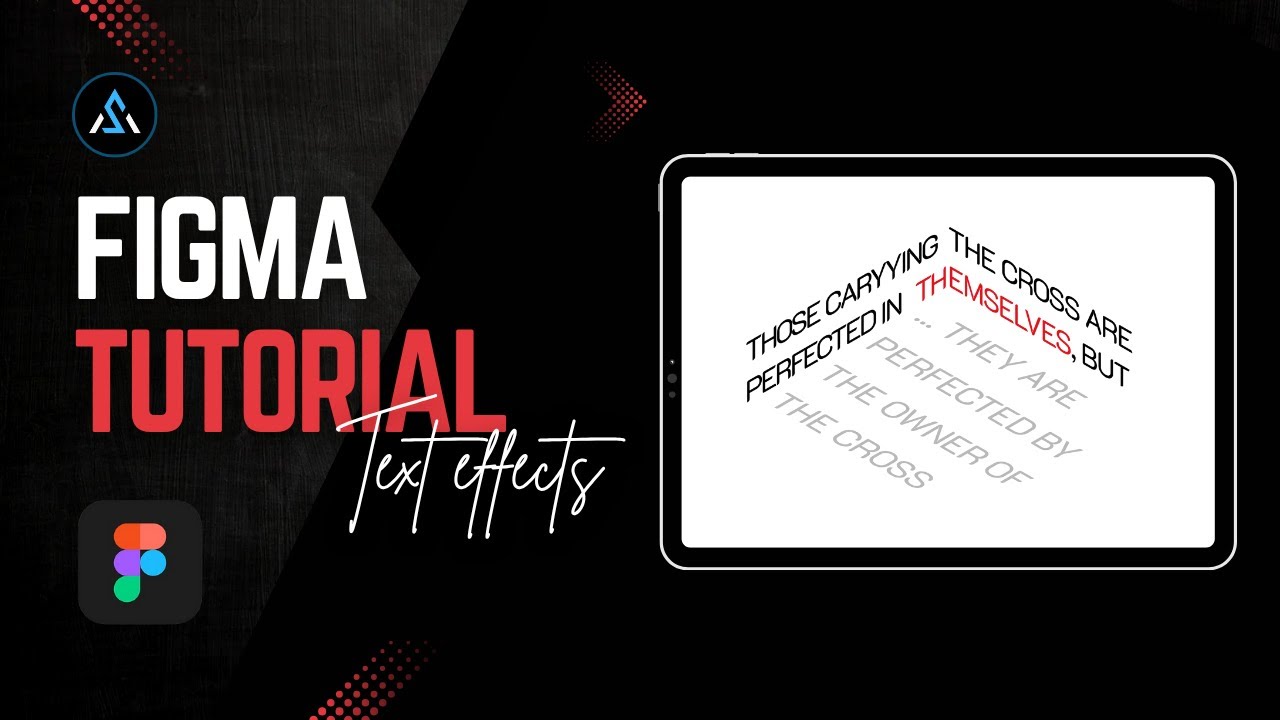 Figma Text Effect - Figma Tutorial - YouTube