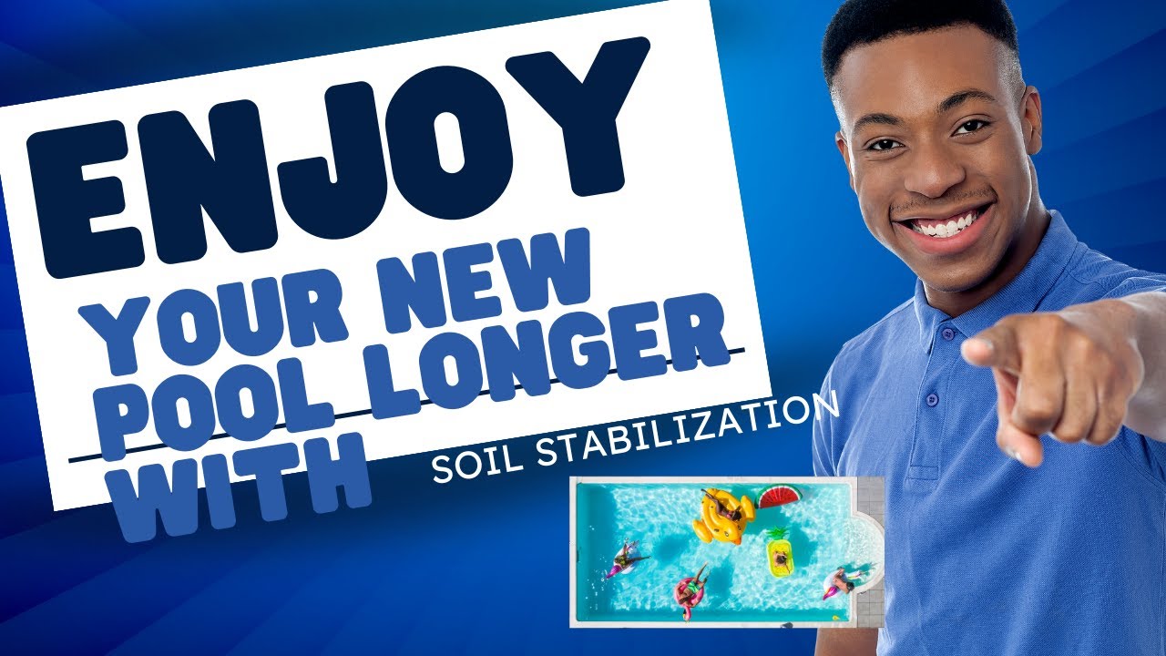 Soil Stabilization by Chemical injection. Wylie TX pool builder preps ...