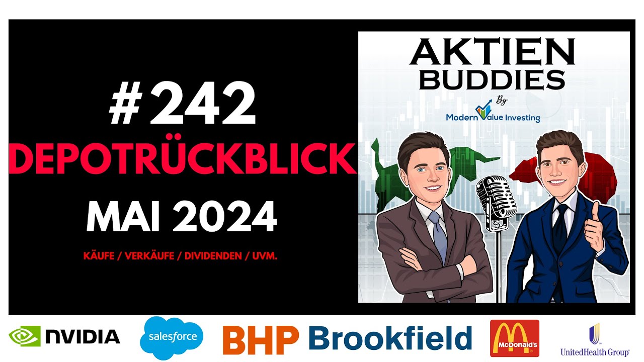 Depotrückblick Mai 2024 - Salesforce - Nvidia - IPOs - BHP - BAM ...