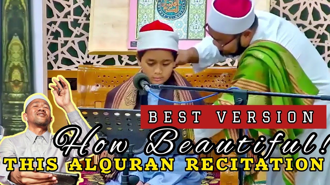 LANTUNAN ALQURAN SANGAT INDAH DARI AHMAD AZFAR QORI MALAYSIA | VIDEO ...