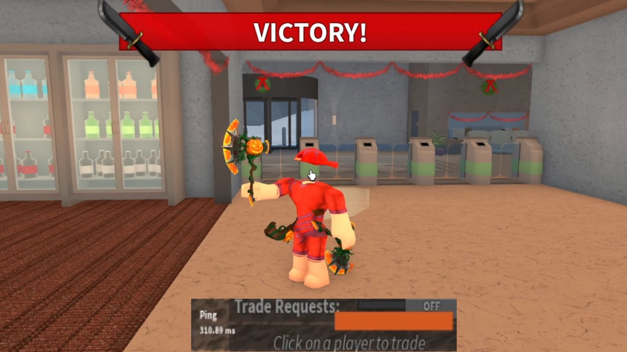 MM2 TRAVELER SET MONTAGE ON HIGH PING (Murder Mystery 2) - YouTube