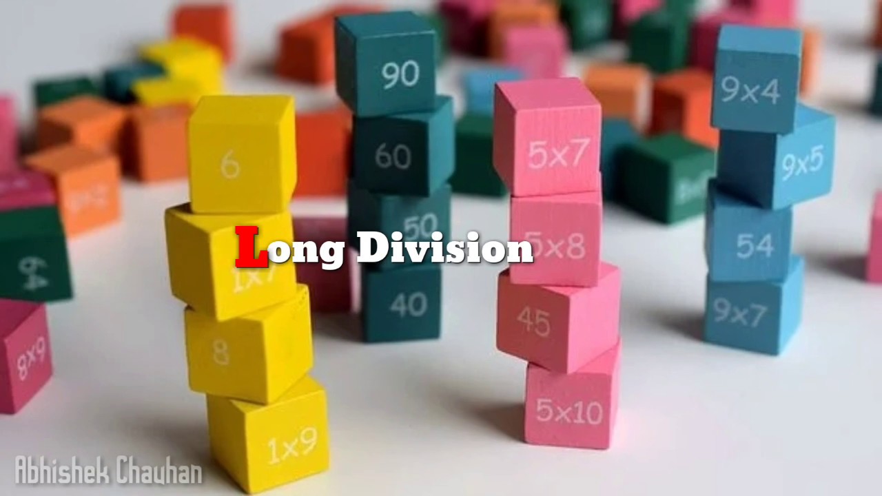 Long Division Large Number Division Basic Math YouTube Long Division Large Number Division Basic Math YouTube