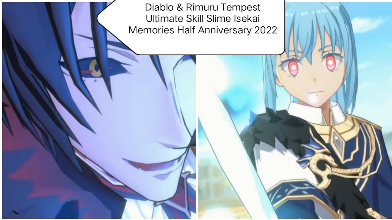 Rimuru Tempest & Diablo Ultimate Skill + First Multi Summon Half ...