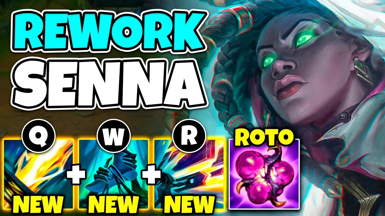 El NUEVO REWORK de SENNA AP es lo mas WTF de RIOT ULTIMAMENTE!! - YouTube