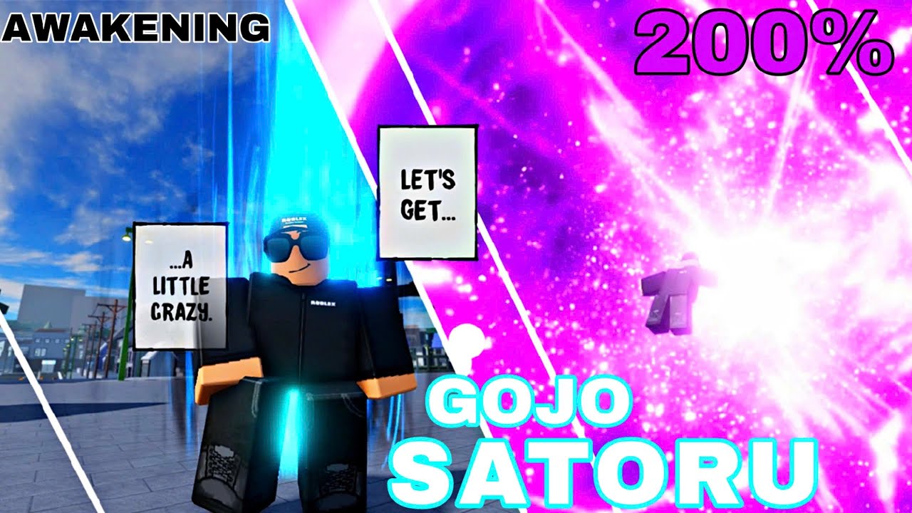 AUT: CÁCH LẤY GOJO ABILITIES, HƯ THỨC TỬ 200% FULL MASTERY || SHOWCASE ...