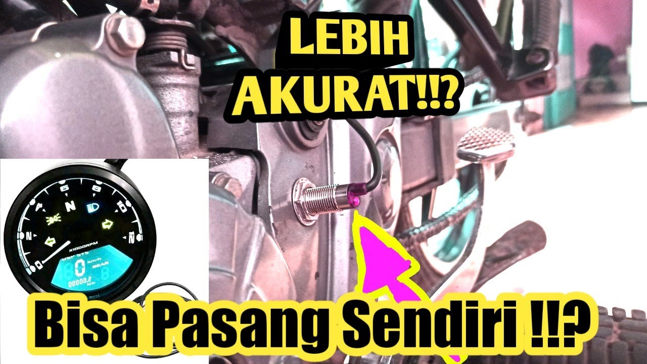 CARA PEMASANGAN SPEED SENSOR MAGNET - YouTube