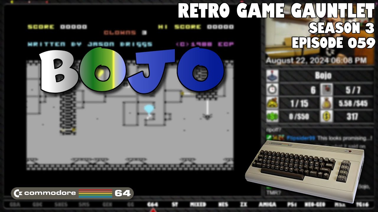 Retro Game Gauntlet - S03E59 - Bojo (Commodore 64) - YouTube