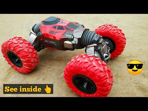 What Is Inside RC Car | RC Double Sided Stunt Car | Disassemble RC Car ...