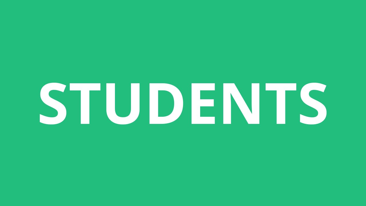 How To Pronounce Students - Pronunciation Academy - YouTube
