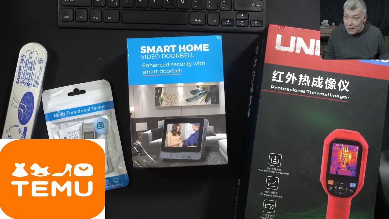 Discounted tools from TEMU? Let's review the UTI260 thermal camera ...