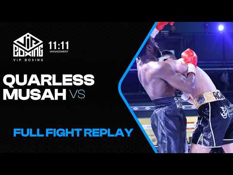 Nathan Quarless vs Sherif Musah | March 7th | Full Fight Replay