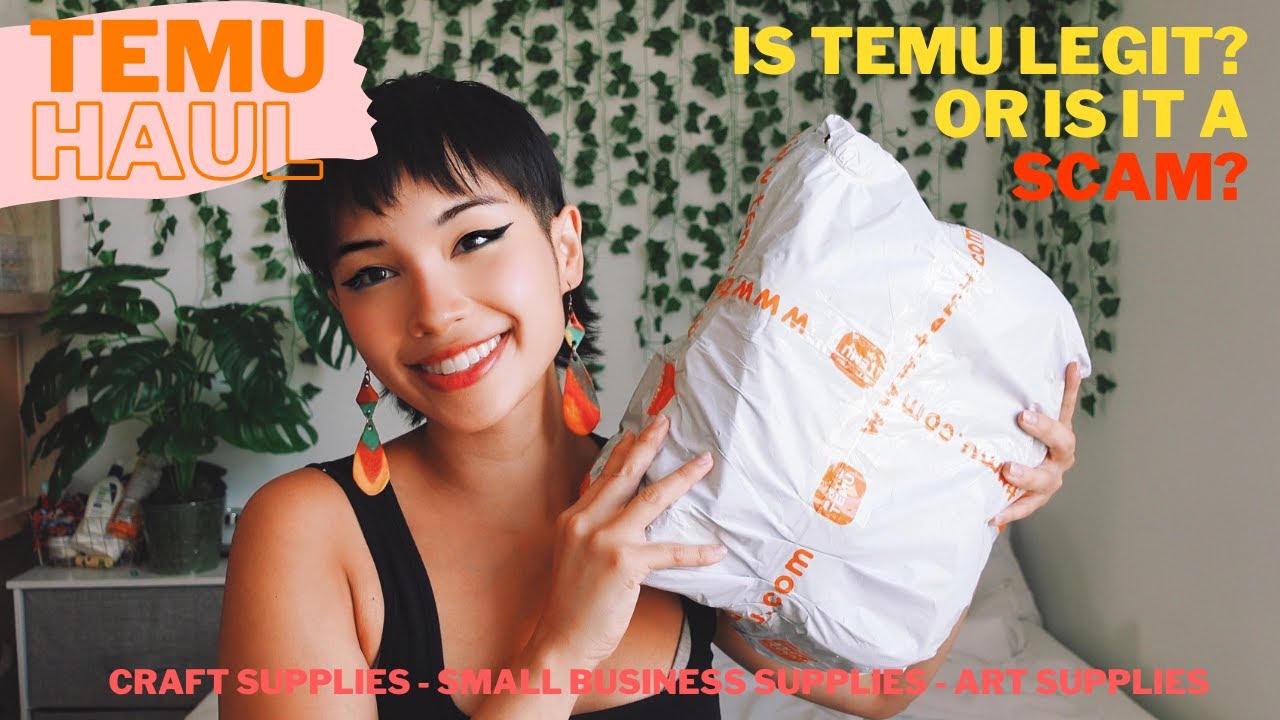 TEMU HAUL | Arts and Craft Supplies, Small Business Supplies -- Is # ...