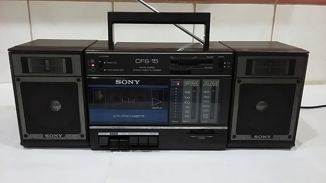 Mini System Sony CFS-15 - YouTube