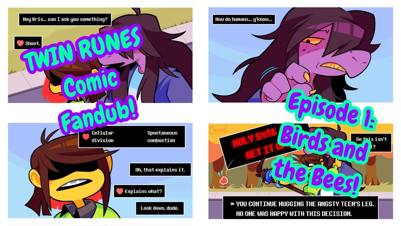 TWIN RUNES Fandub! Ep. 1: Birds and the Bees! (Comic by akanemnon ...