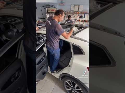 Çatlak Tavan camı nasıl değiştirilir bekdemir oto cam