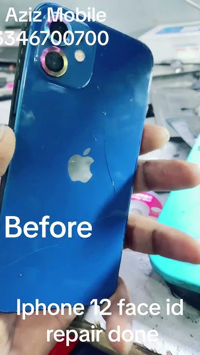 Iphone 12 faceid - YouTube