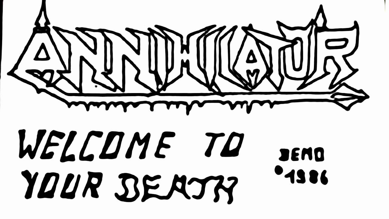 Annihilator - Welcome To Your Death (Welcome To Your Death Demo) - YouTube