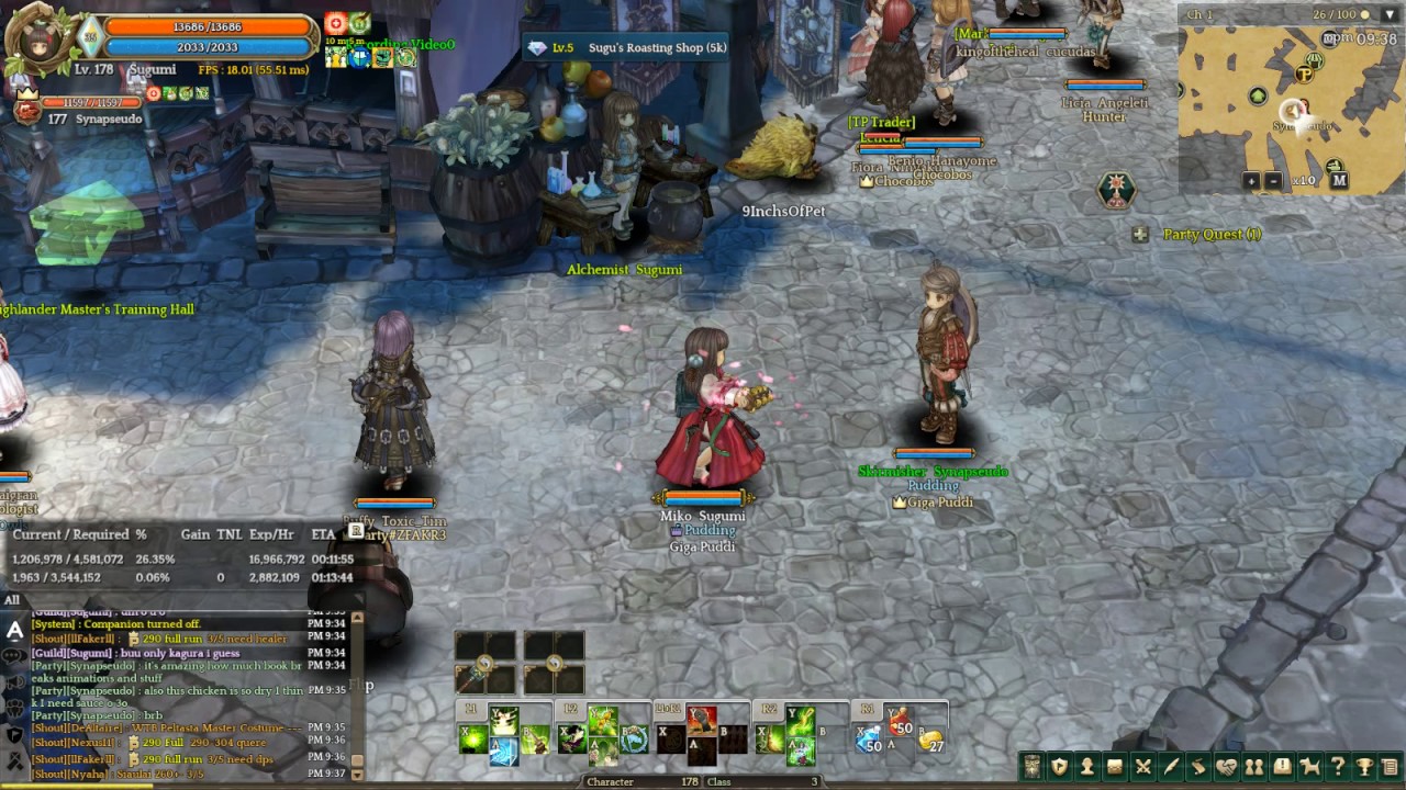 Tree of Savior: Infinite Kagura Dance - YouTube