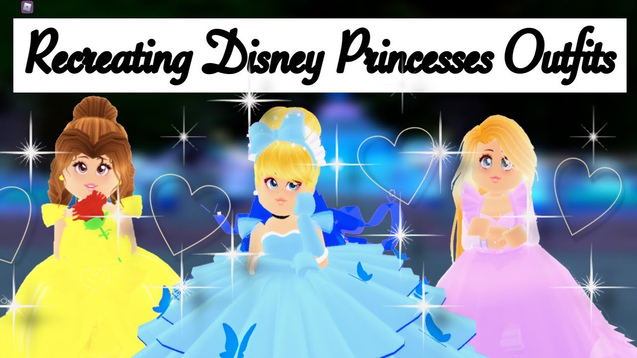Recreating DISNEY Princess Outfits In Royale High! |ROBLOX ROYALE HIGH ...