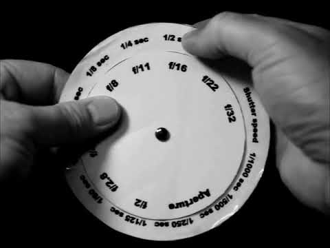 Light Meter Disk (Exposure Wheel) Tutorial - YouTube