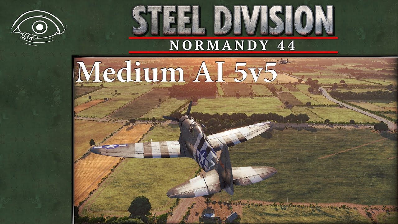 Steel Division - 5v5 Medium AI - YouTube