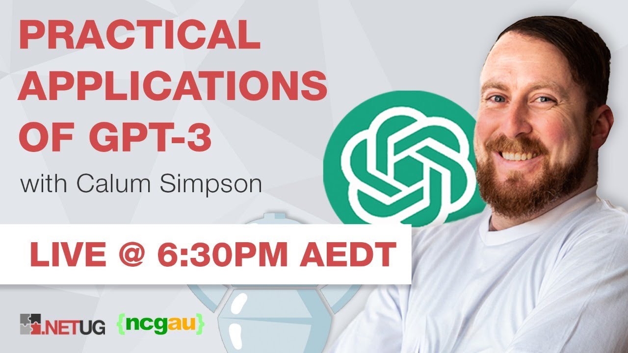 Calum Simpson - Practical applications for GPT3 - YouTube