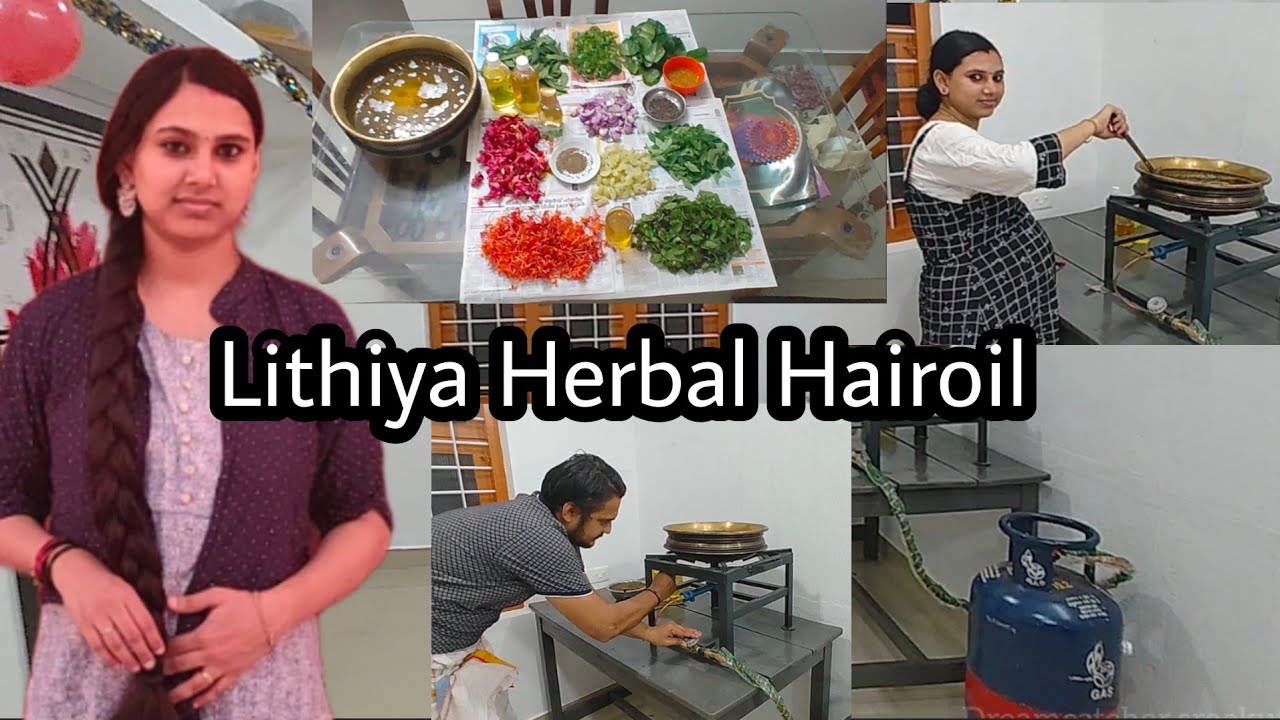 Hairoil Preparation|| LITHIYA HERBAL HAIROIL || Registered Address ...