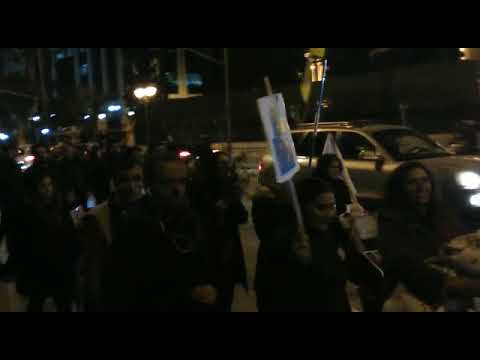 Atina'da Efrin saldırıları protesto edildi