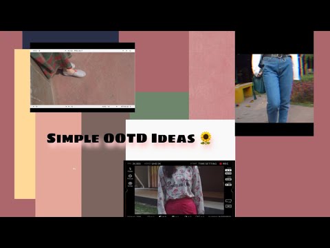 Simple OOTD Ideas🌻 - YouTube