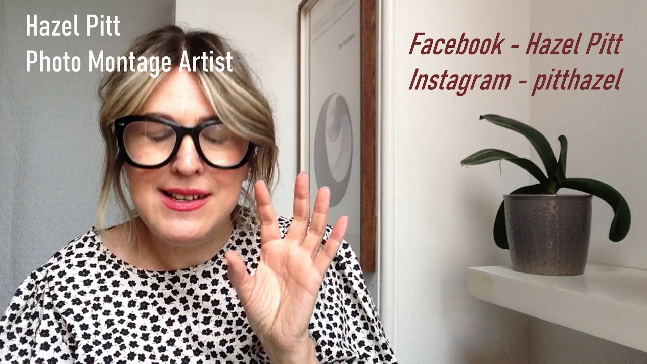 Hazel Pitt - Profile of a Collage Artist - YouTube