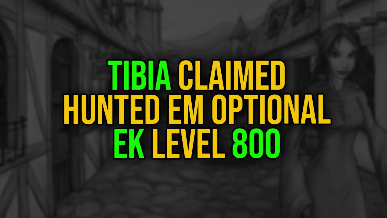 TIBIA FARM EXTRA 💰 DEVO COMPRAR UM KNIGHT 800? - YouTube