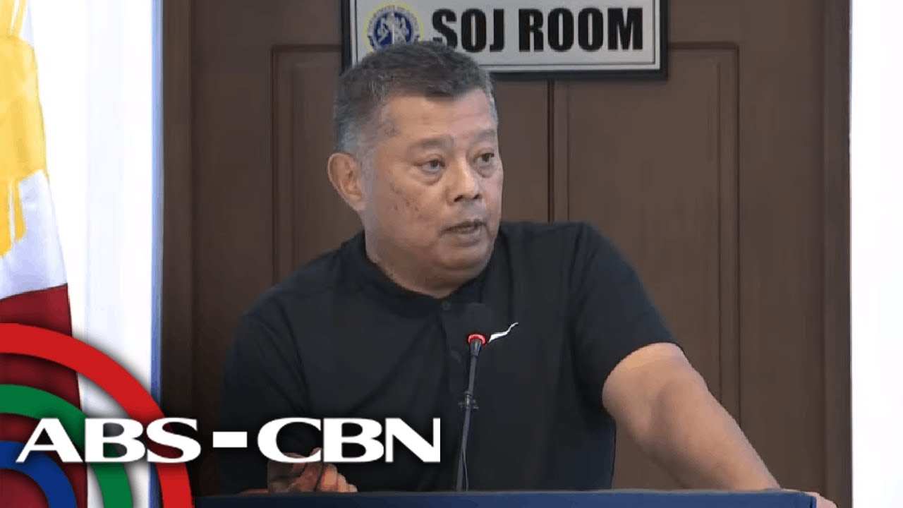 Justice Sec. Remulla holds press conference | ABS-CBN News - YouTube