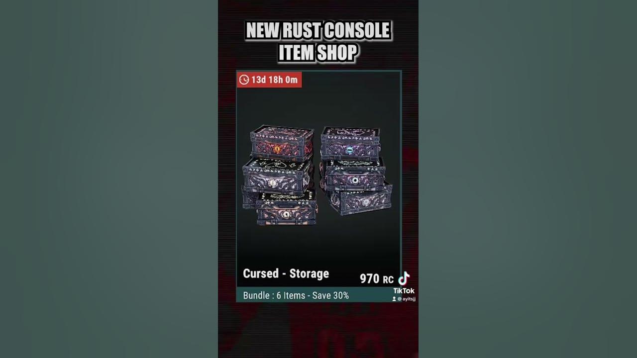 New Rust Item Shop 5 11 23 Rust Rustgame Rustconsole Rustclips Rusttok Fyp Foryou