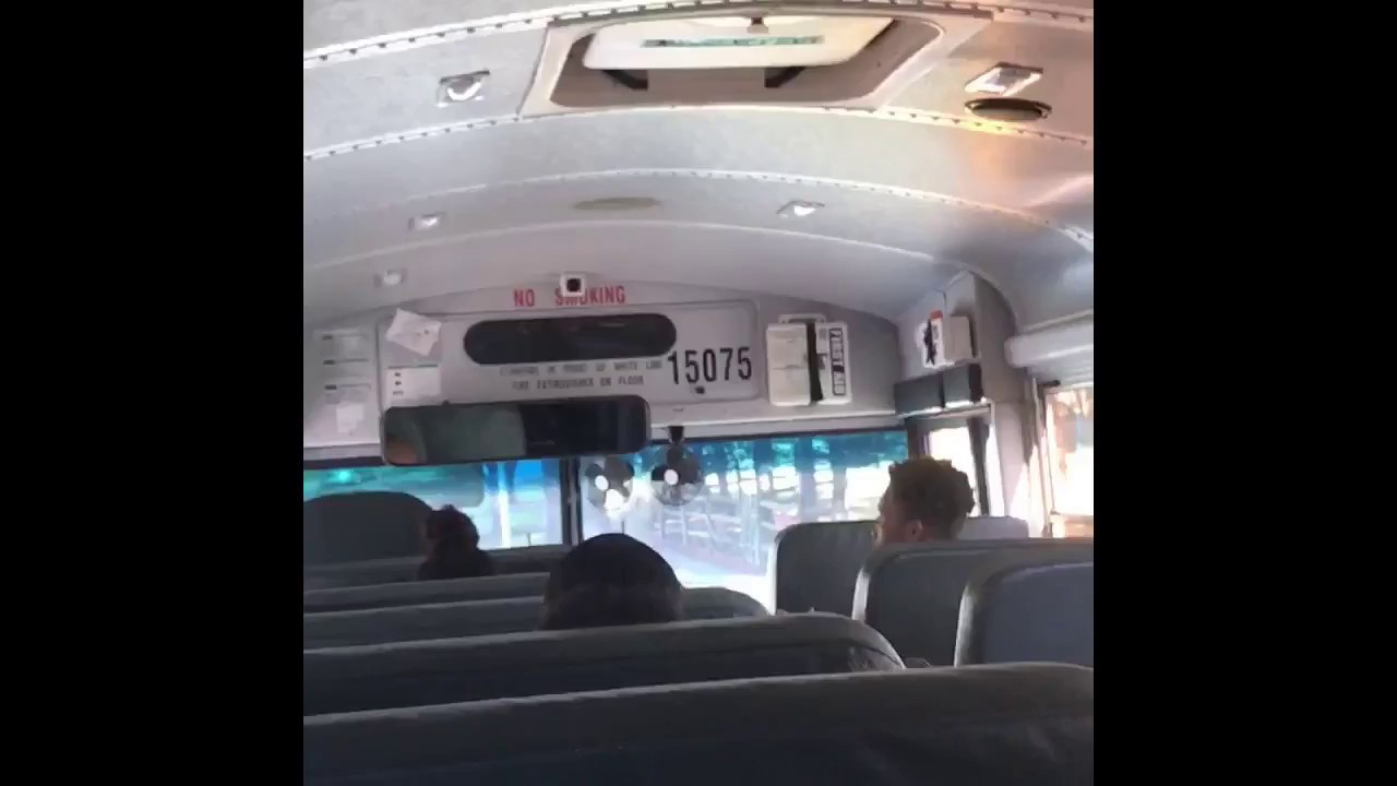 BUS DRIVER WON'T LET TEEN OFF BUS AFTER ARGUMENT! - YouTube